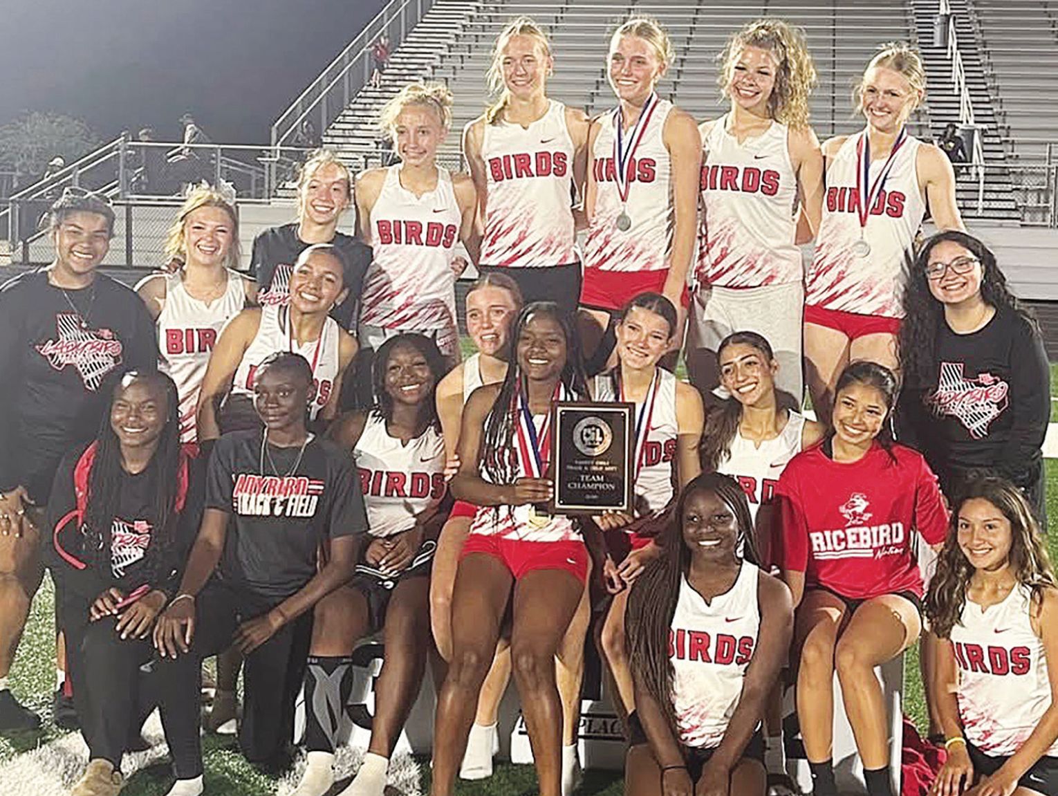 EC Lady Ricebirds claim victory in area track meet