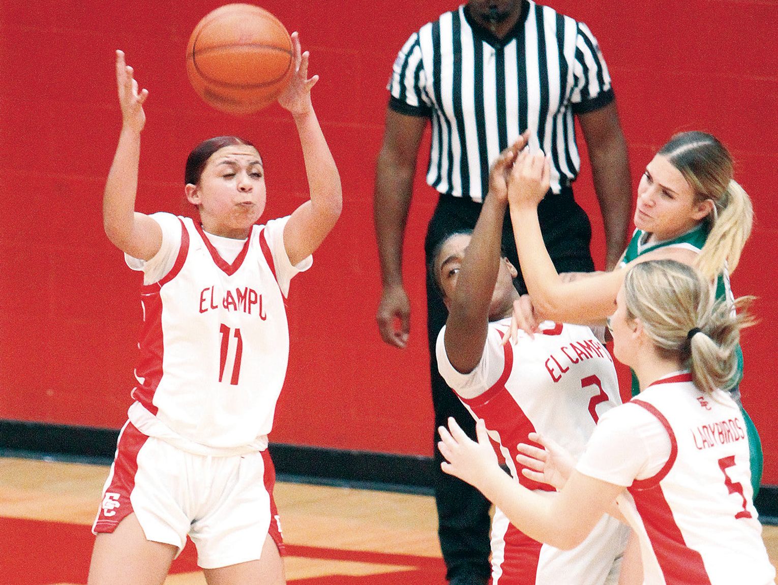 Lady 'Birds grab two wins in Palacios tourney