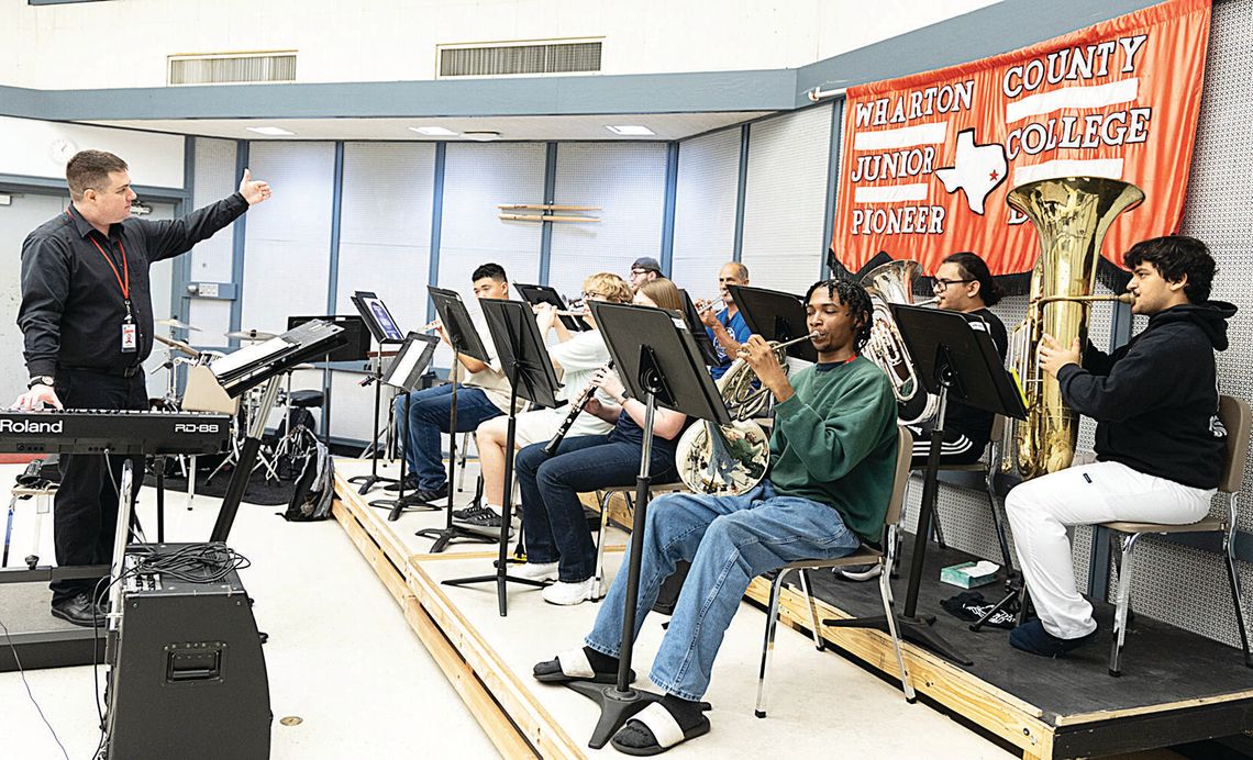 WCJC band performs Broadway favorites Tuesday